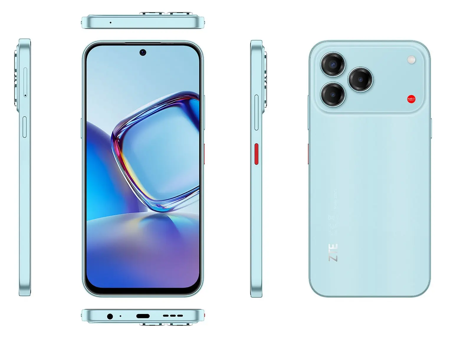 ZTE Blade V80 Vita va adopta un design de iPhone 17 Pro