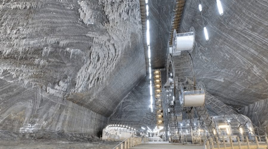 Salina Turda poate fi vizitată pe Google Maps