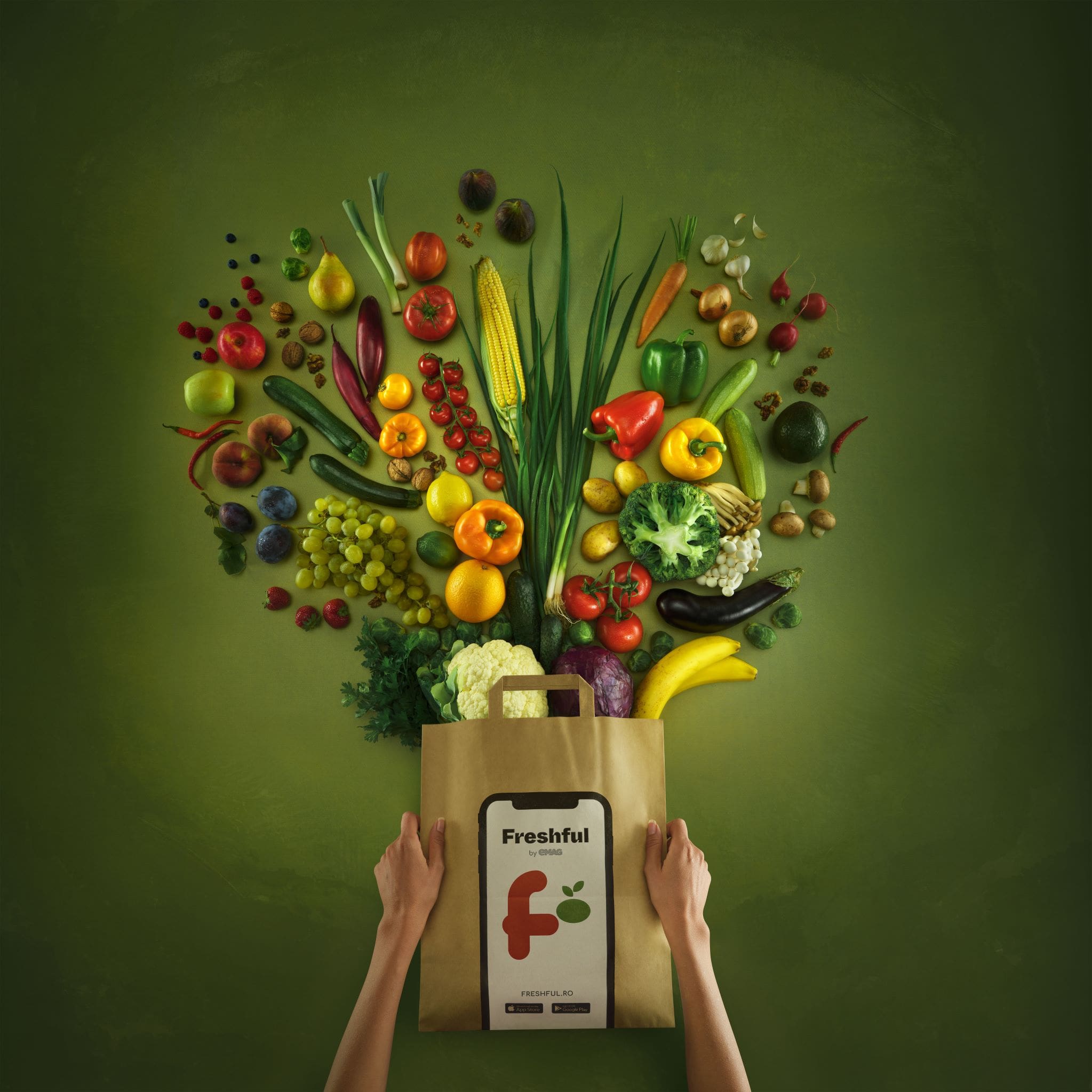 eMAG lansează Freshful, un hipermarket online cu livrare rapidă pentru ...