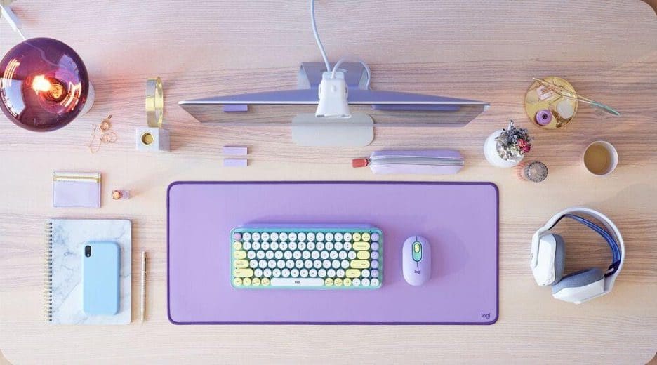 Logitech dezvăluie o nouă tastatură cu taste pop colorate pastel