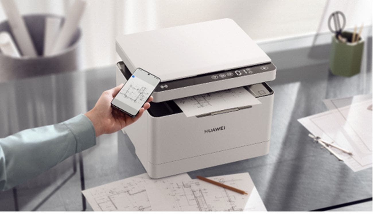 Huawei PixLab X1 este o imprimantă cu laser şi HarmonyOS la bord