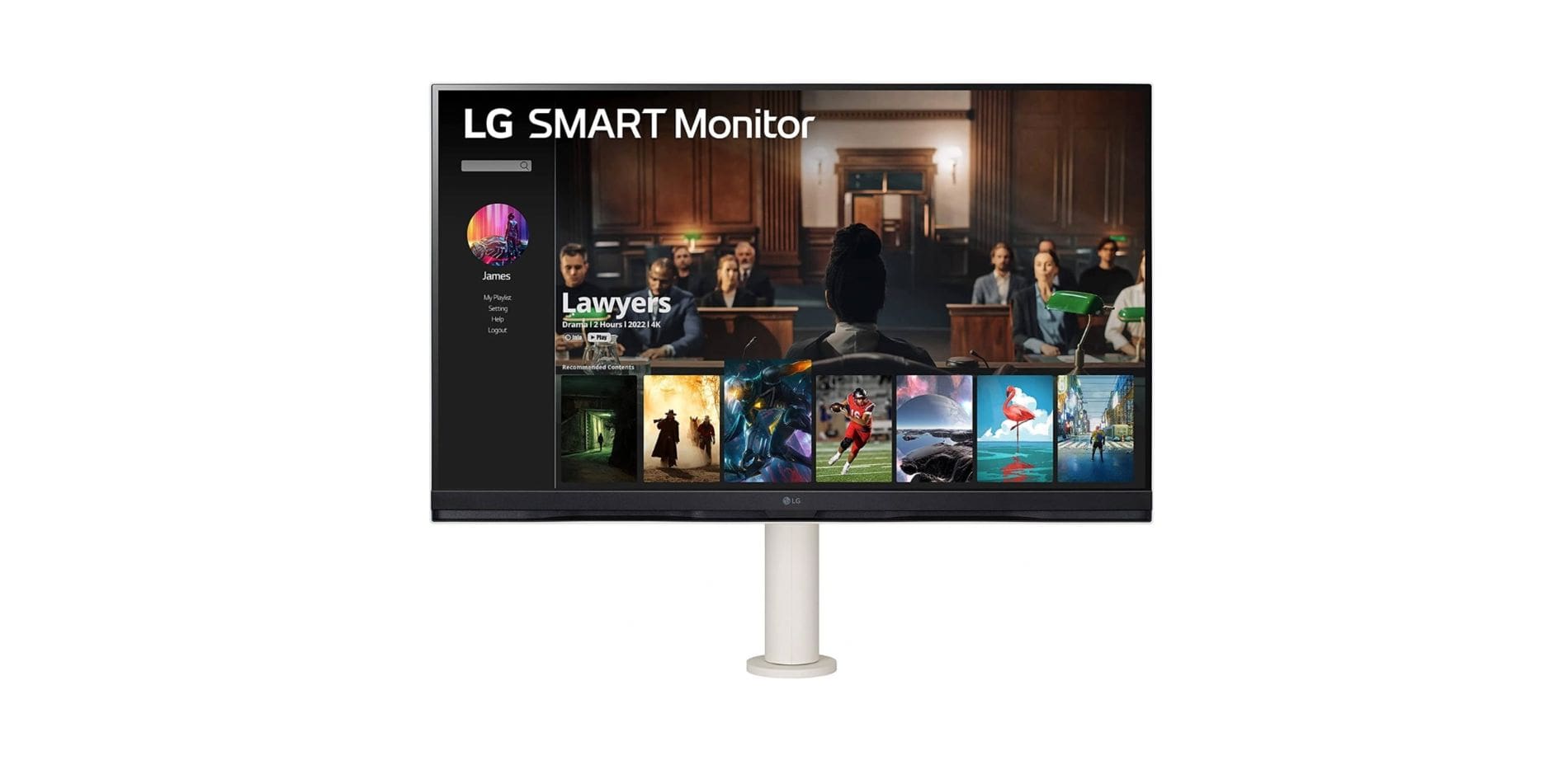LG a lansat un Smart Monitor 4K de 32 inch, care pare un "TV Office"