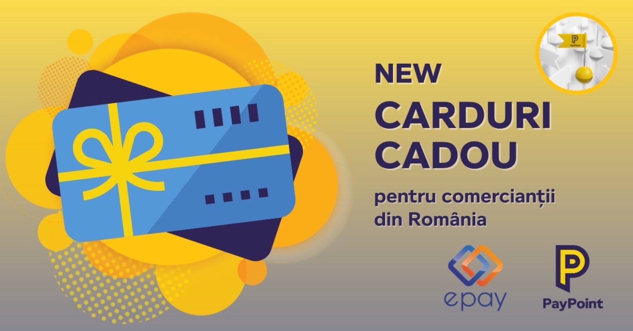 De azi, poți cumpăra și carduri cadou la punctele PayPoint