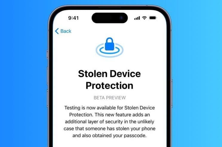 iOS 17.3 introduce protecție la furt, cu restricții la funcții importante