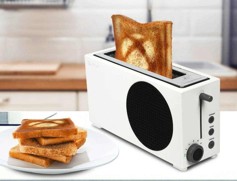 Xbox a lansat un toaster în forma consolei Xbox Series S