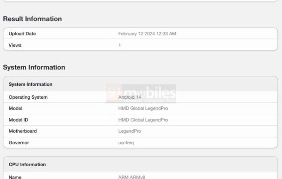 Primele telefoane sub brand HMD Global se numesc Legend și vor fi ...