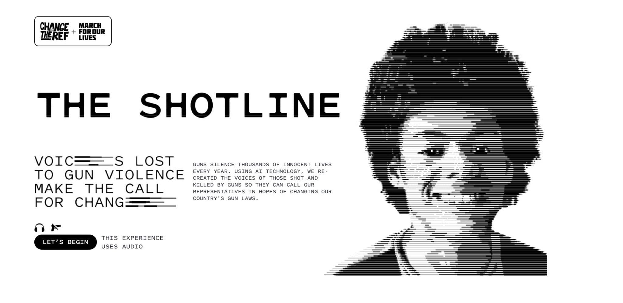 The Shotline, proiectul din SUA care se folosește de vocile celor uciși ...