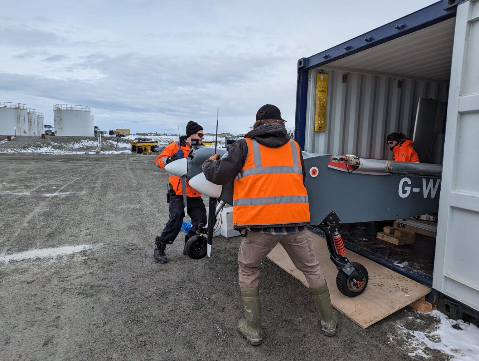 Un nou tip de dronă, Windracers ULTRA UAV, va fi folosită în Antarctica ...