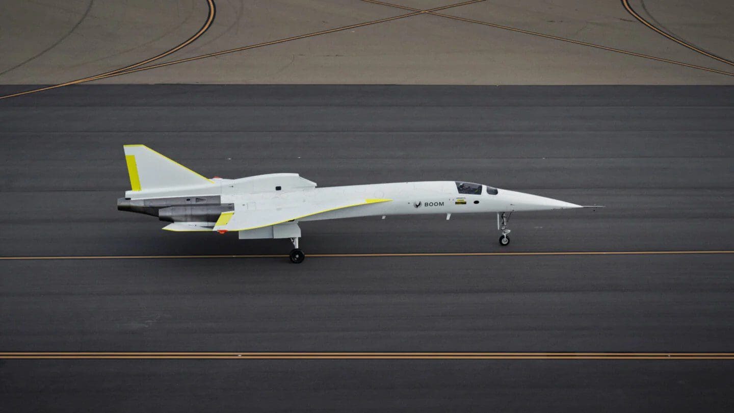 Un nou avion supersonic de pasageri a fost testat cu succes în SUA