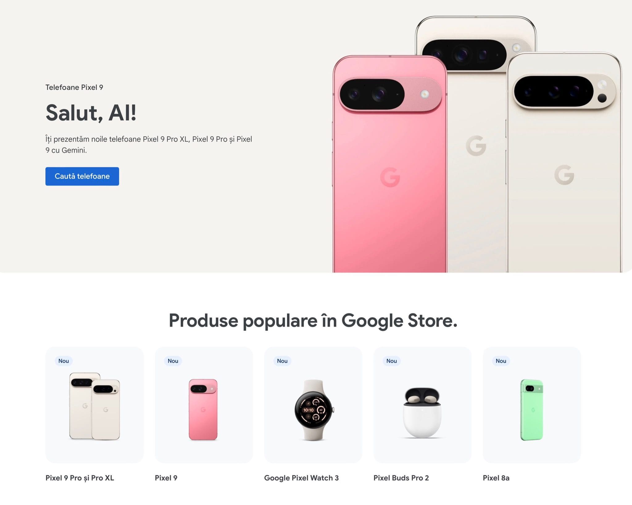 Google Store este acum disponibil și în România, la timp pentru noile ...