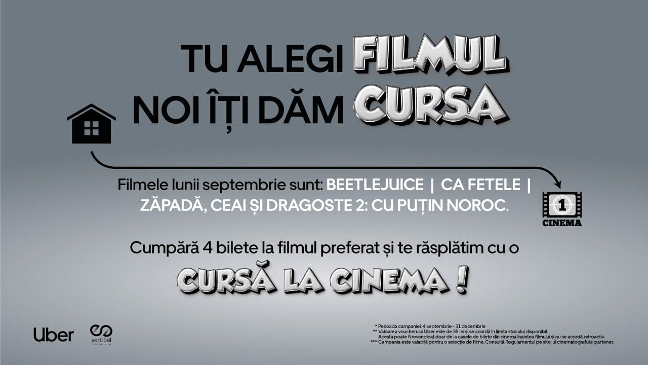 Vertical Entertainment și Uber lansează o campanie care te ...