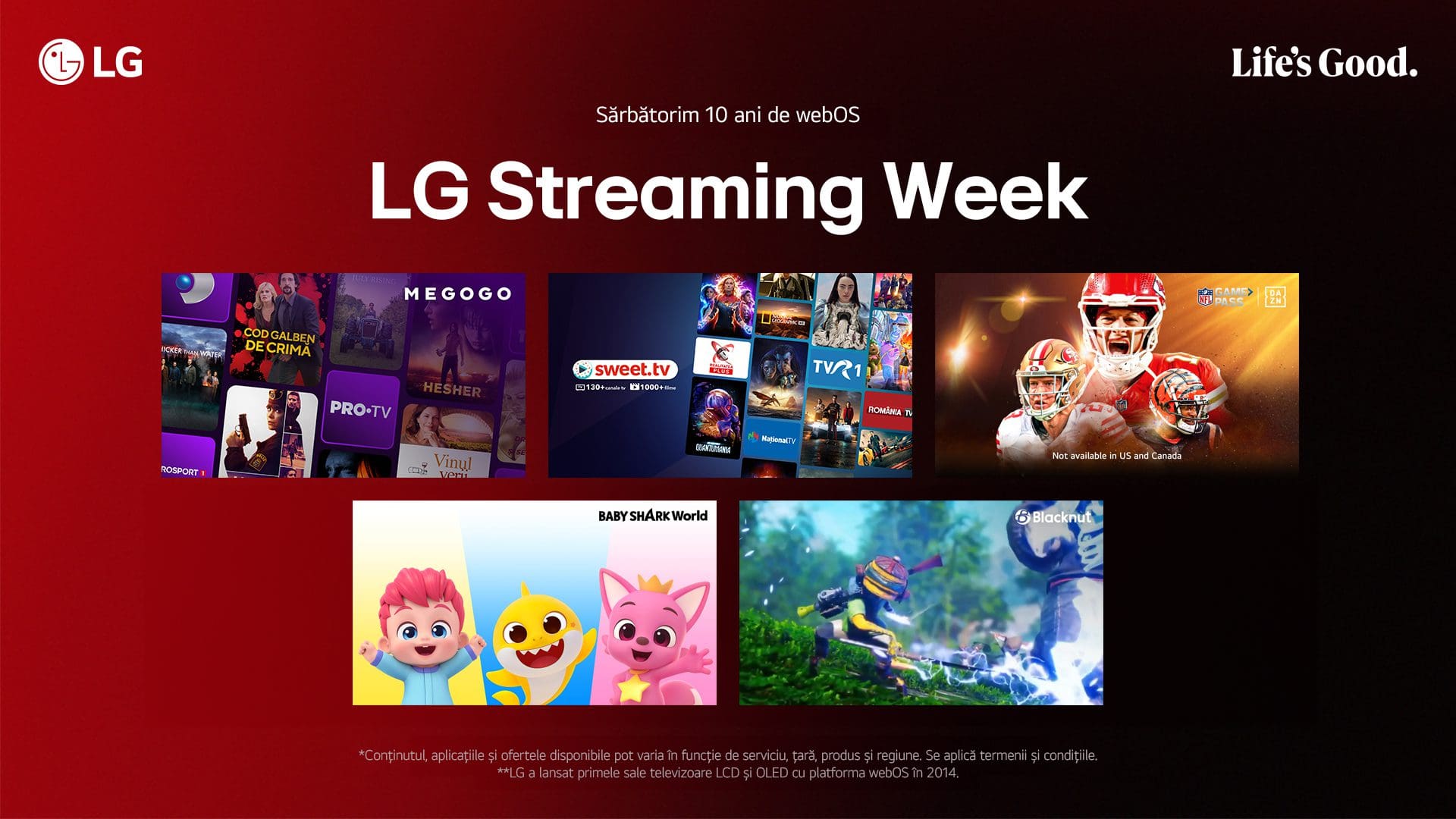 LG are o campanie pentru a sărbători 10 ani de webOS: ce oferte poți ...