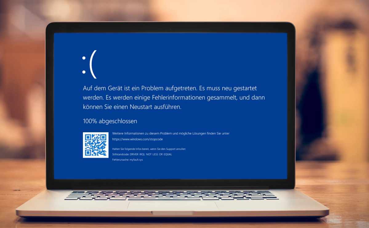 Eroarea Blue Screen of Death iese la pensie