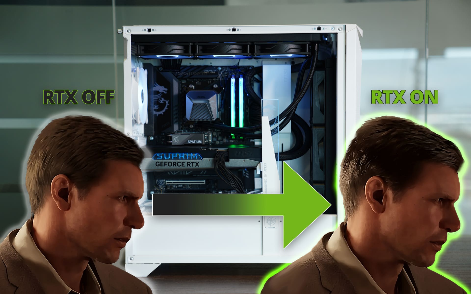 Testăm noua tehnologie RTX Hair pe un super PC de la MSI cu NVIDIA ...