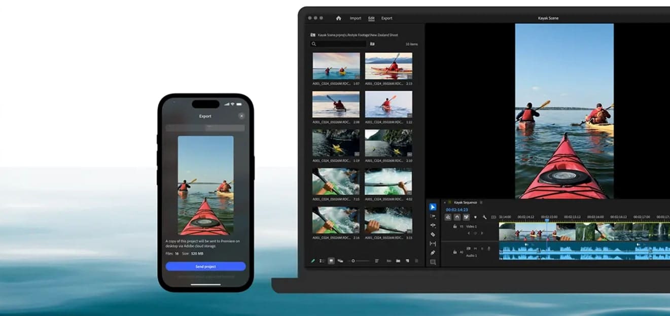 Adobe Premiere va fi disponibil gratuit pe iPhone