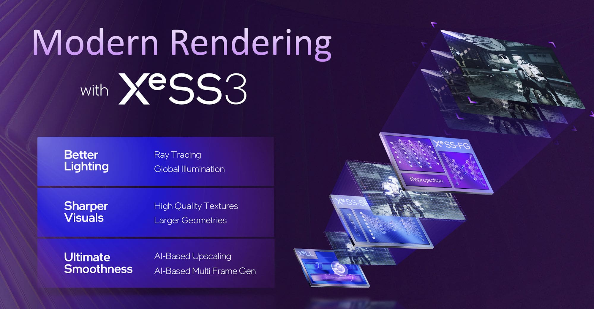 Intel lansează XeSS 3 cu Multi-Frame Generation